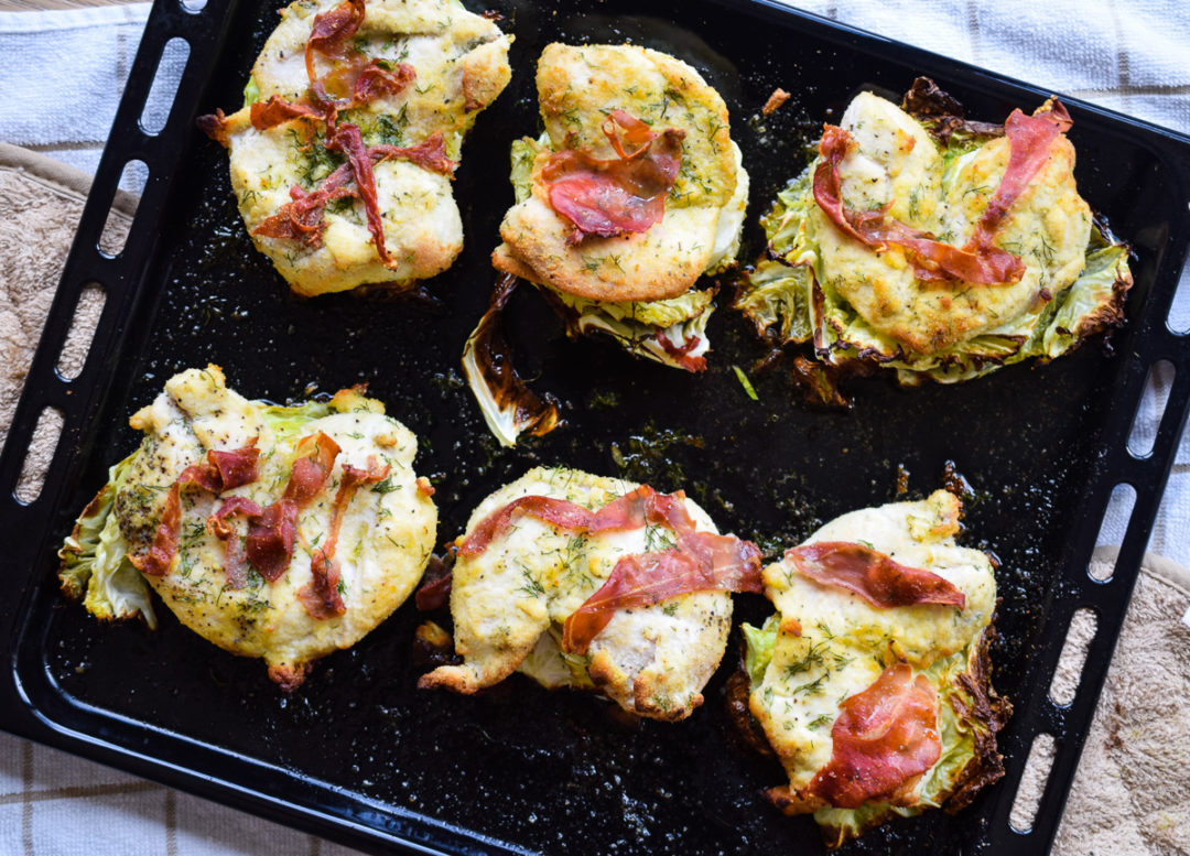 Roasted Chicken Stacks - Perfect Keto