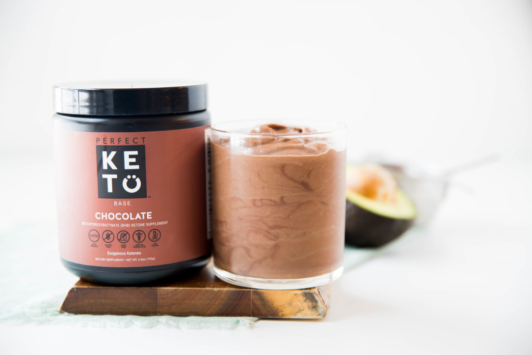 Chocolate Sea Salt Smoothie - Perfect Keto
