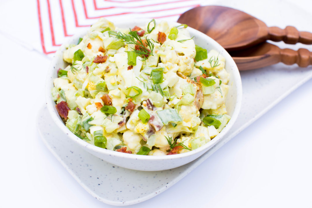 No Potato (No-Tato) Salad - Perfect Keto