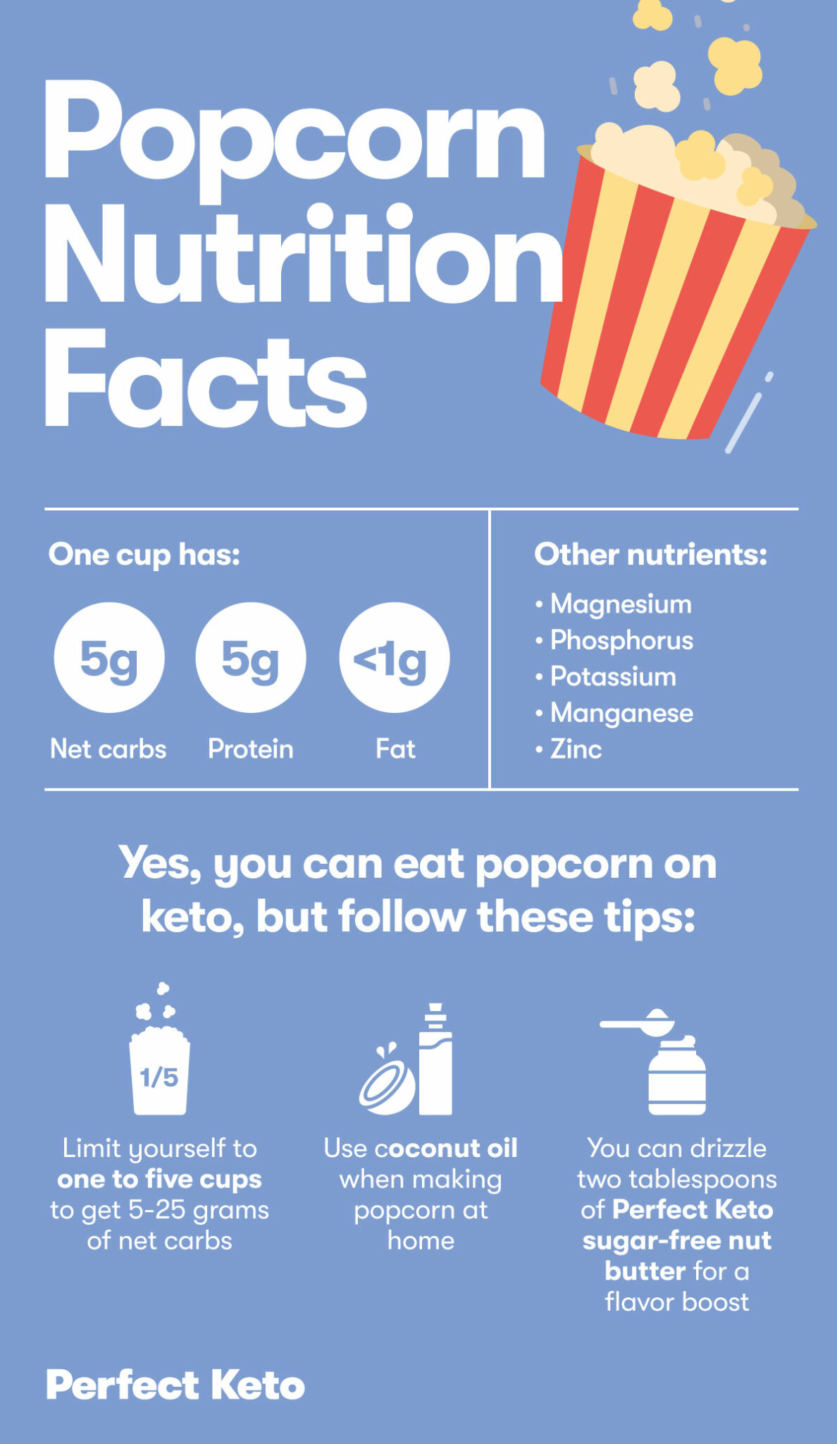 Is Popcorn Keto? Carbs in Popcorn and Keto-Friendly Alternatives ...
