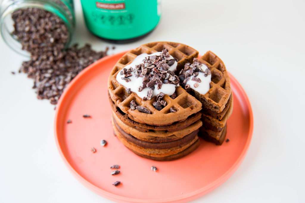 Sweet Chocolate Chaffles - Perfect Keto
