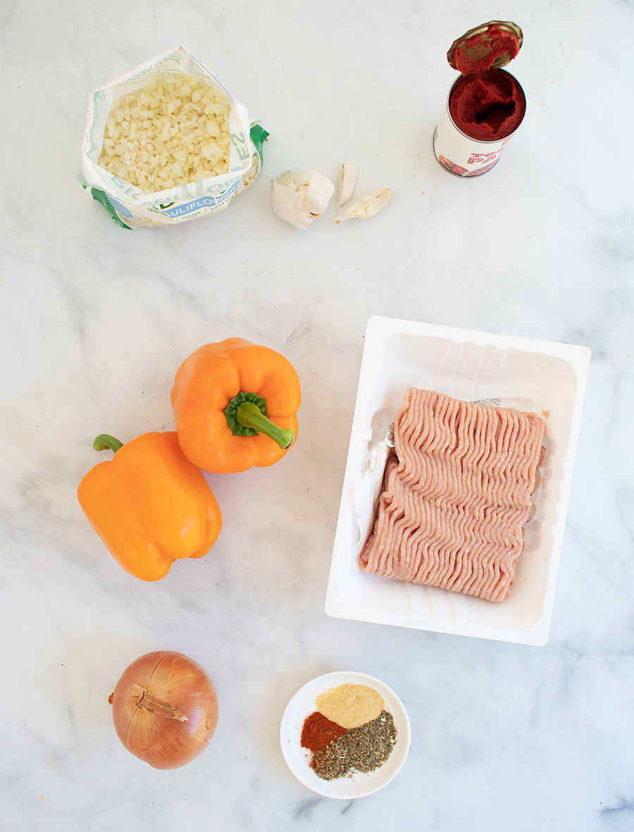 Stuffed Pepper Jack-O-Lanterns - Perfect Keto