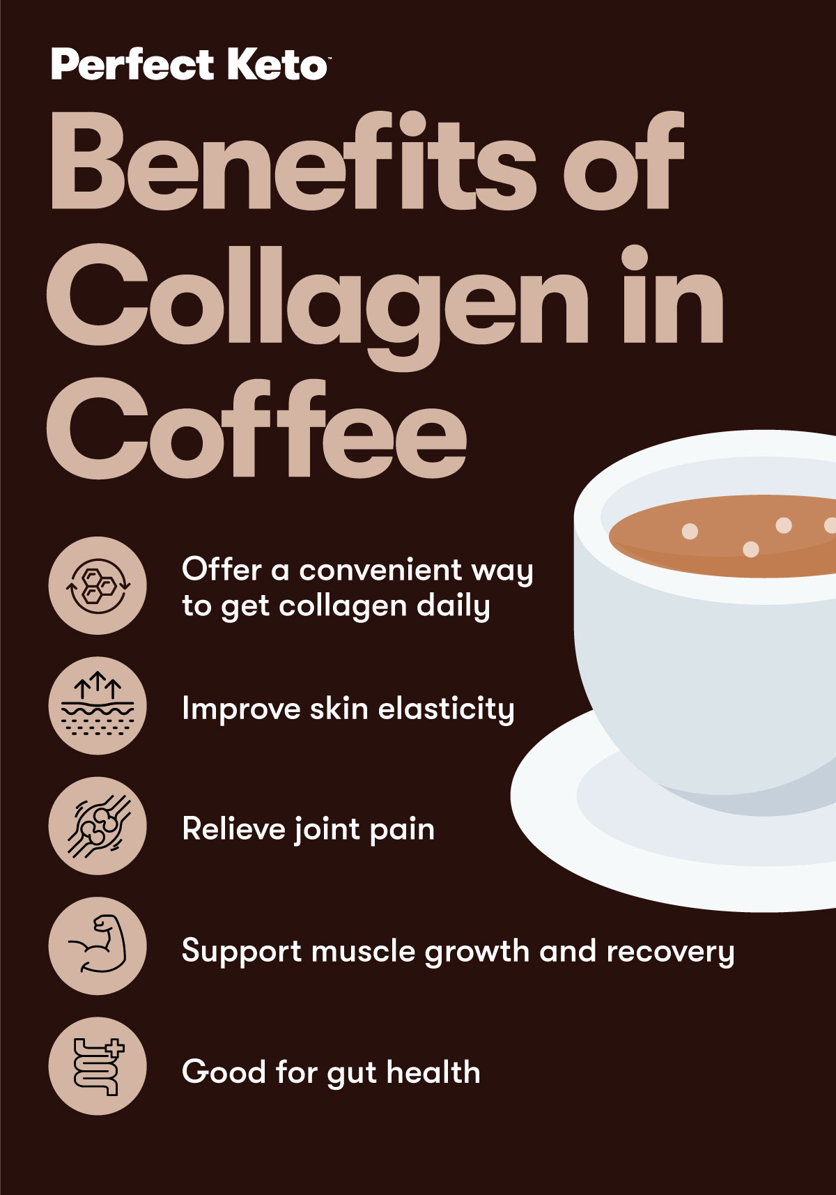 Collagen In Coffee Benefits Facts And Recipes Perfect Keto
